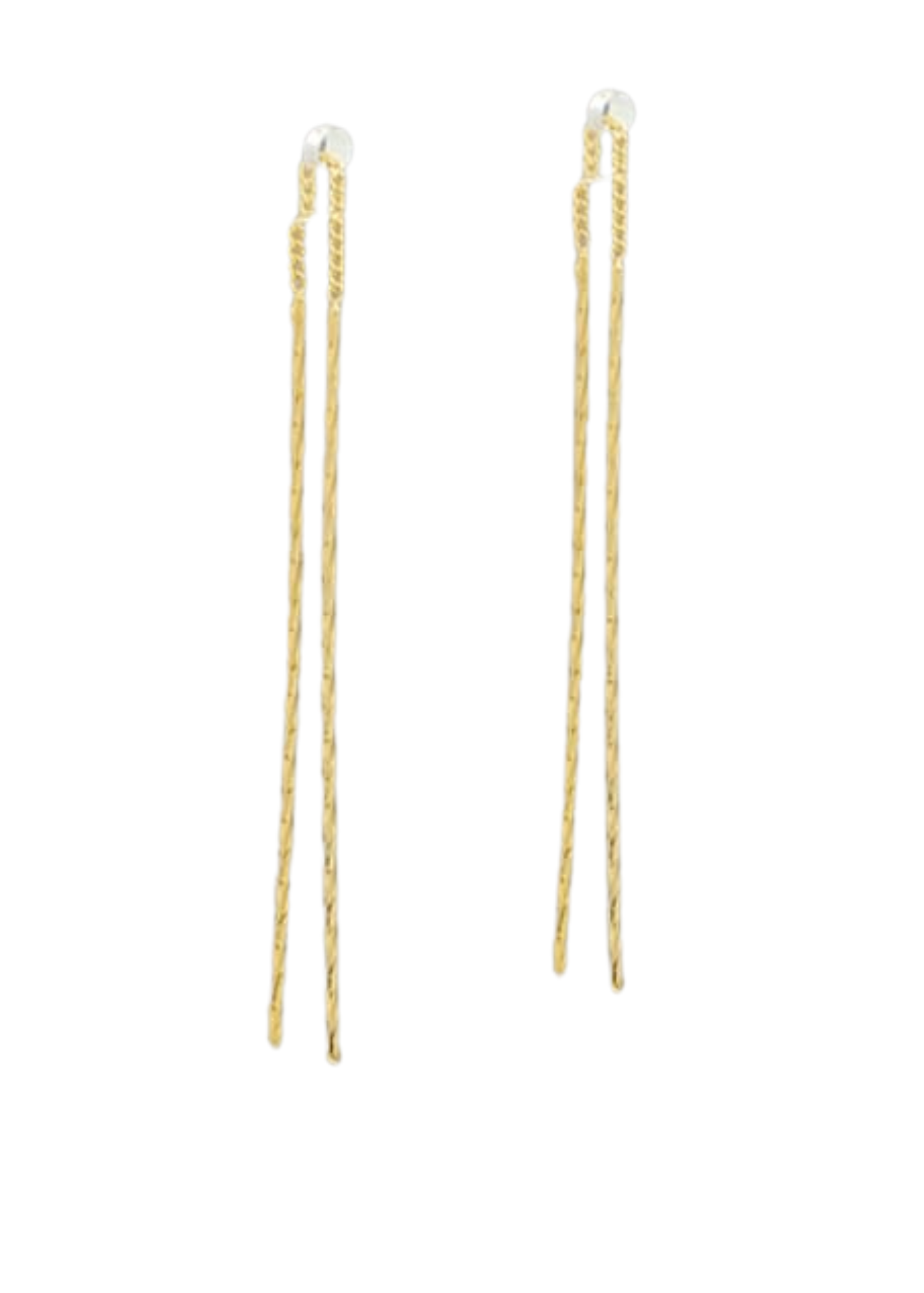 Chain Threader Double Piercing Earrings – Soca Clothing